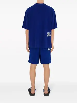 Burberry Ekd-motif Towelling T-shirt