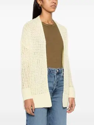 Incentive! Cashmere Open-knit Cashmere Cardigan
