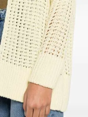 Incentive! Cashmere Open-knit Cashmere Cardigan