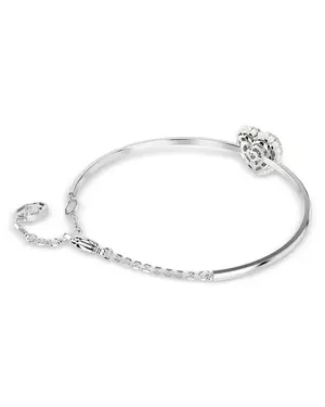 SWAROVSKI Idyllia Heart Bangle Bracelet