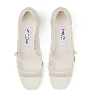 JIMMY CHOO Elisa 45 Leather Mary Jane Pumps