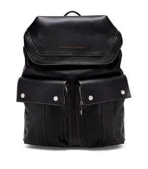 Brunello Cucinelli Leather Backpack