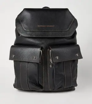 Brunello Cucinelli Leather Backpack