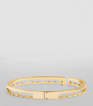 MARLI NEW YORK Avenue Diamond Bangle - Gold