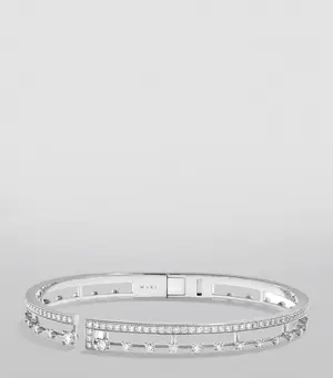 MARLI NEW YORK Large Avenues Diamond Bangle