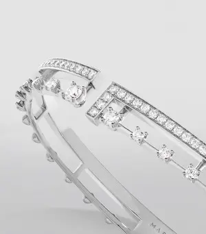 MARLI NEW YORK Large Avenues Diamond Bangle