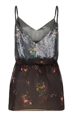 Rabanne Embellished Tank Top