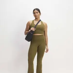 Everlane Perform Flare Legging - Olive