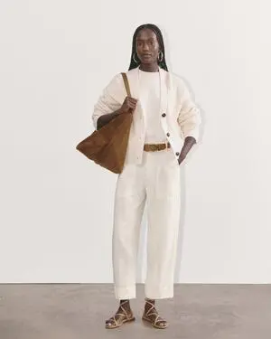 Everlane Buttersoft Utility Chino Pant - Bone