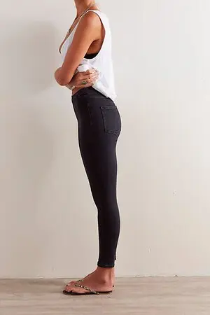 Free People We The Free Crvy Infinite Stretch Pull-on Skinny Jeans