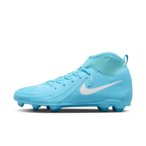 Nike Phantom Luna 2 Club Mg High-Top Soccer Cleats - Blue  display picture 1