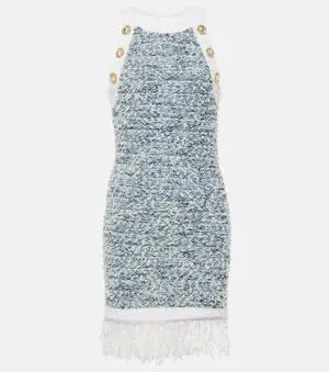 Balmain Fringe Cocktail Dresses