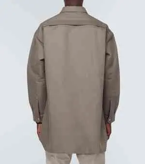 Rick Owens Denim Overshirt - Neutrals