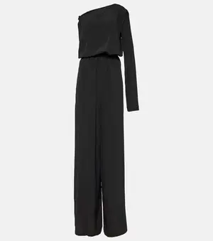Rick Owens Athena One-shoulder Jumpsuit - Black