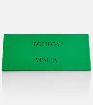 Bottega Veneta Sardine Aviator Sunglasses - Gold