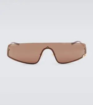 Gucci Tom Shield Sunglasses - Gold