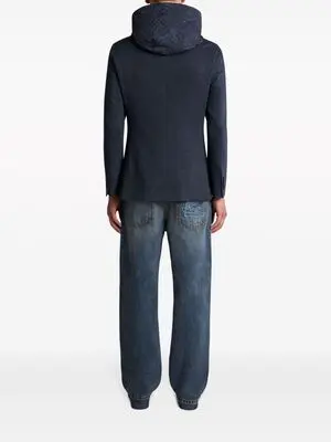 Etro Layered Houndstooth Blazer