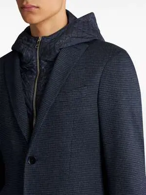 Etro Layered Houndstooth Blazer