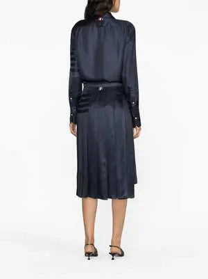 Thom Browne 4-bar Stripe Long-sleeved Shirt