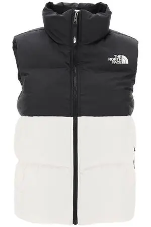 The North Face Saikuru Puffer Vest White,black