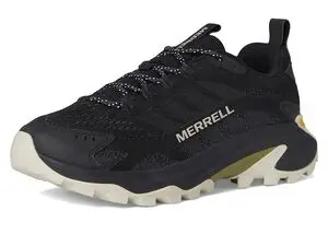 Merrell Moab Speed 2 Athletic Lace-up Sneakers - Black