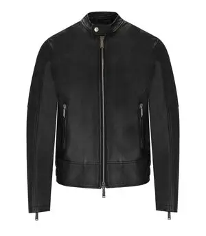 Dsquared2 Leather Biker Jacket