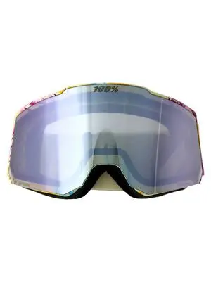 100% Snowcraft S Sunglasses - Silencio / Silver