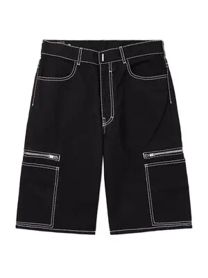 Givenchy Straight-leg Denim Cargo Shorts