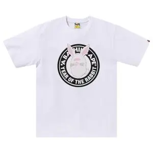 A BATHING APE Year Of The Rabbit Tee - White