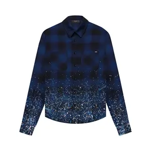 Amiri Crystal Painter Flannel