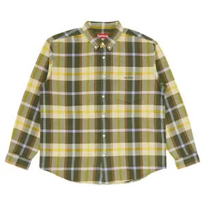 Men's Green Flannel Shirts