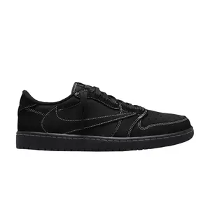 JORDAN Travis Scott X 1 Retro Low Og Sp Phantom Sample - Black