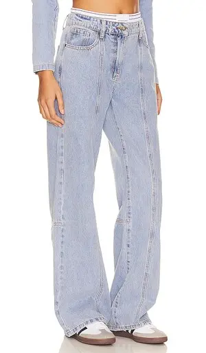 Lioness Dawson Wide Leg Jeans