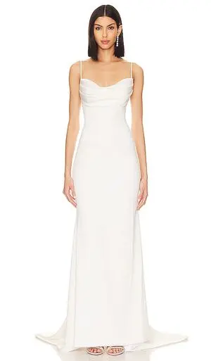 Katie May Claudia Gown - Off White