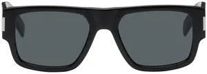 Saint Laurent Saint Laurent Black SL 659 Sunglasses Black-crystal-black