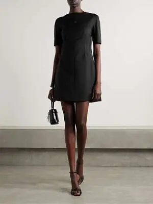 Givenchy Embellished Wool And Mohair-blend Mini Dress
