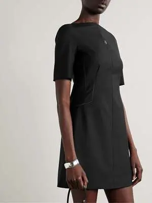 Givenchy Embellished Wool And Mohair-blend Mini Dress