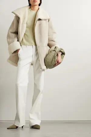 Loro Piana Ribbed Cashmere Sweater - Cream