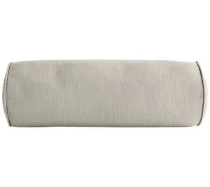 SORRA HOME Textured Indoor Corded 20' Bolster P Illow - One-color