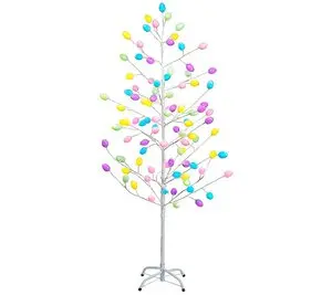 EVERLASTING GLOW 5' Lit Easter Egg Tree Ever Lasting Glow - One-color