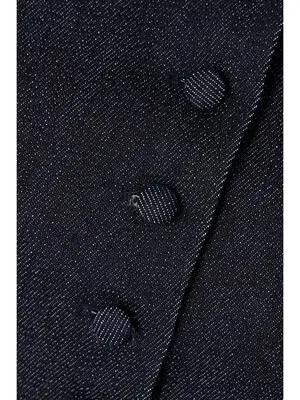 DESTREE Amoako Denim Peplum Jacket - Blue