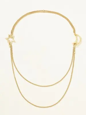 MARLA AARON 14 And 18-karat Gold Chain Necklace - Multi