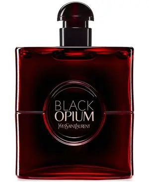Saint Laurent Black Opium Eau De Parfum Over Red Spray - No Color