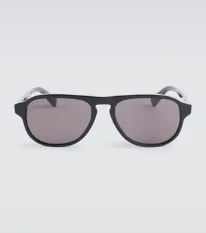 Bottega Veneta Aviator Sunglasses - Black