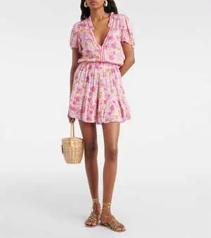 Poupette St Barth Floral Mini Dress