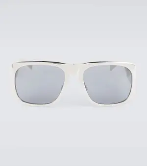 Saint Laurent Sl 636 Square Sunglasses - Silver