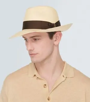 Borsalino Amedeo Panama Hat - Beige