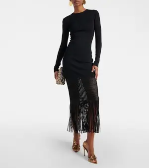 GIANVITO ROSSI Flavia Leaf-embellished Pumps - Gold