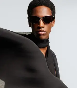 Balenciaga Razor Cat-eye Sunglasses