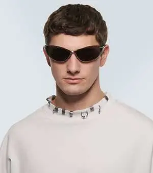 Balenciaga Razor Cat-eye Sunglasses